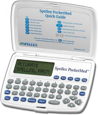 Hand held medical spell checker - spell check software in the palm of ...